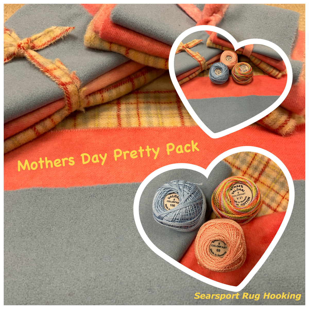 Mothers Day Pretty Pack #125 – Searsport Rug Hooking