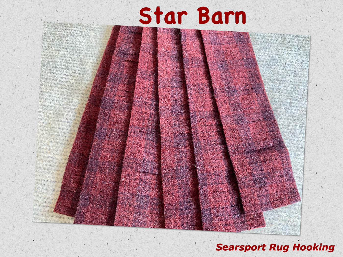 Pre Cut Tree Wool ONLY – Searsport Rug Hooking