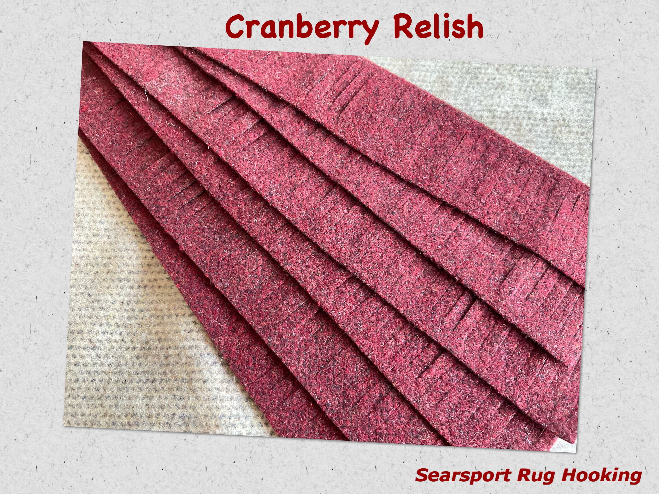 Pre Cut Tree Wool ONLY – Searsport Rug Hooking