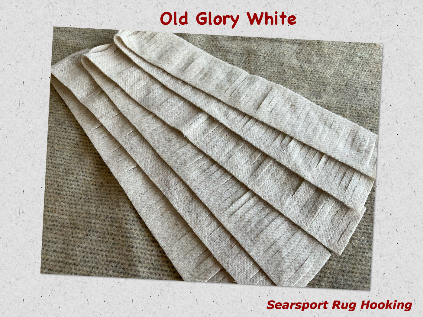 Pre Cut Tree Wool ONLY – Searsport Rug Hooking