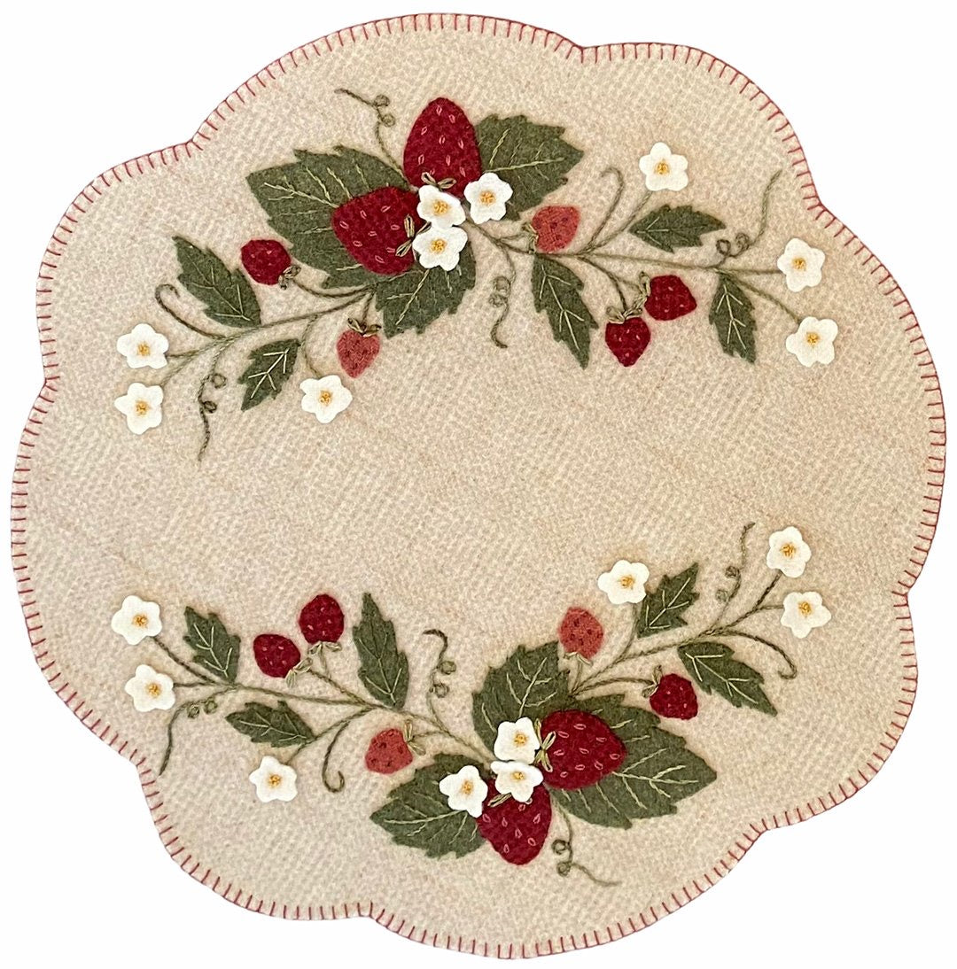 Strawberry Patch Pattern – Searsport Rug Hooking