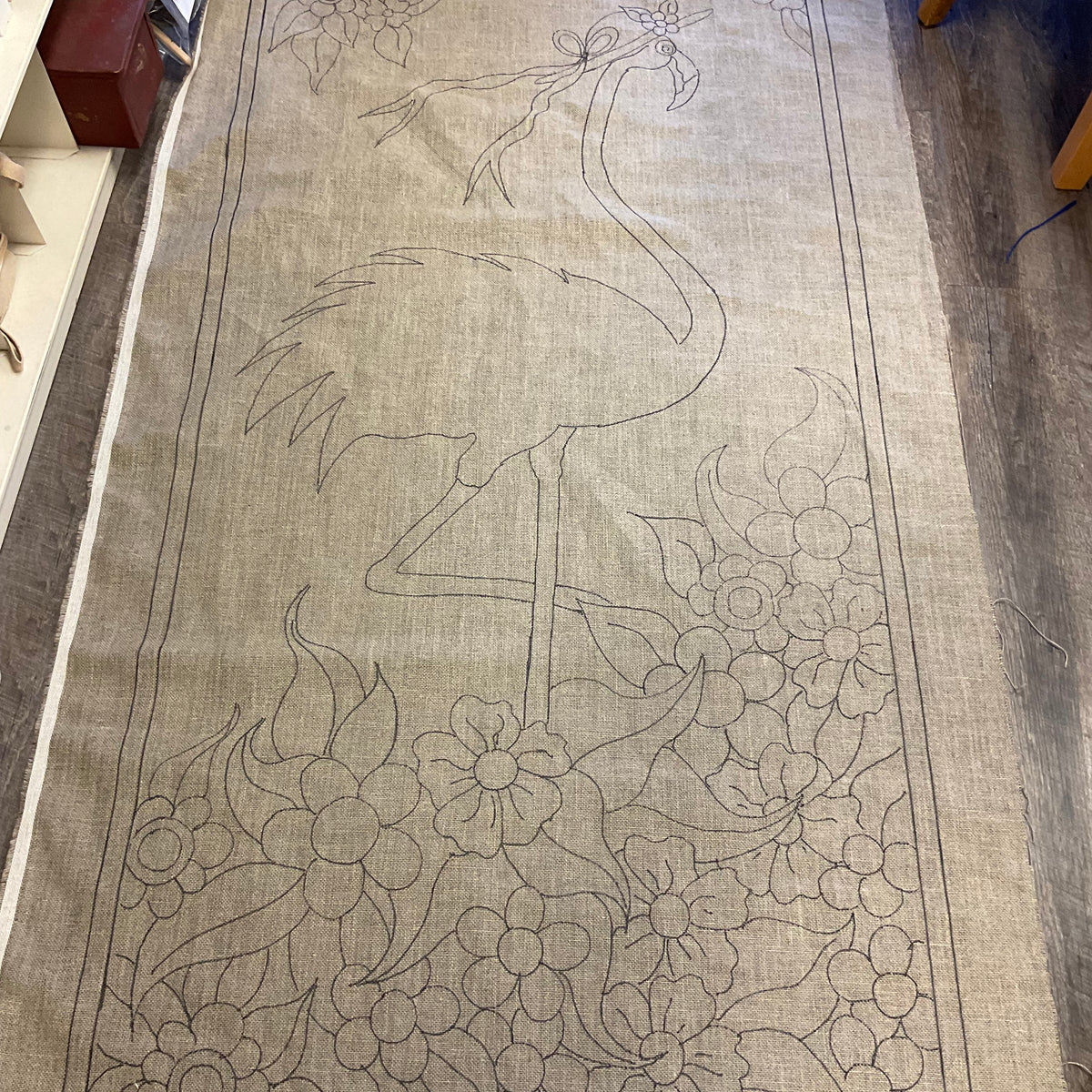 Felicia the Flamingo – Searsport Rug Hooking