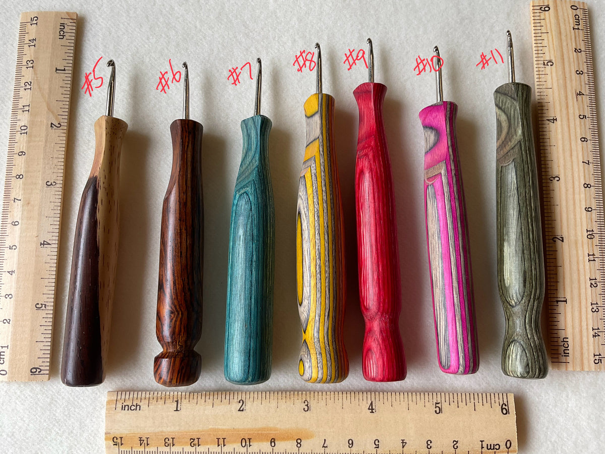 Hand turned Rug Hooks – Searsport Rug Hooking