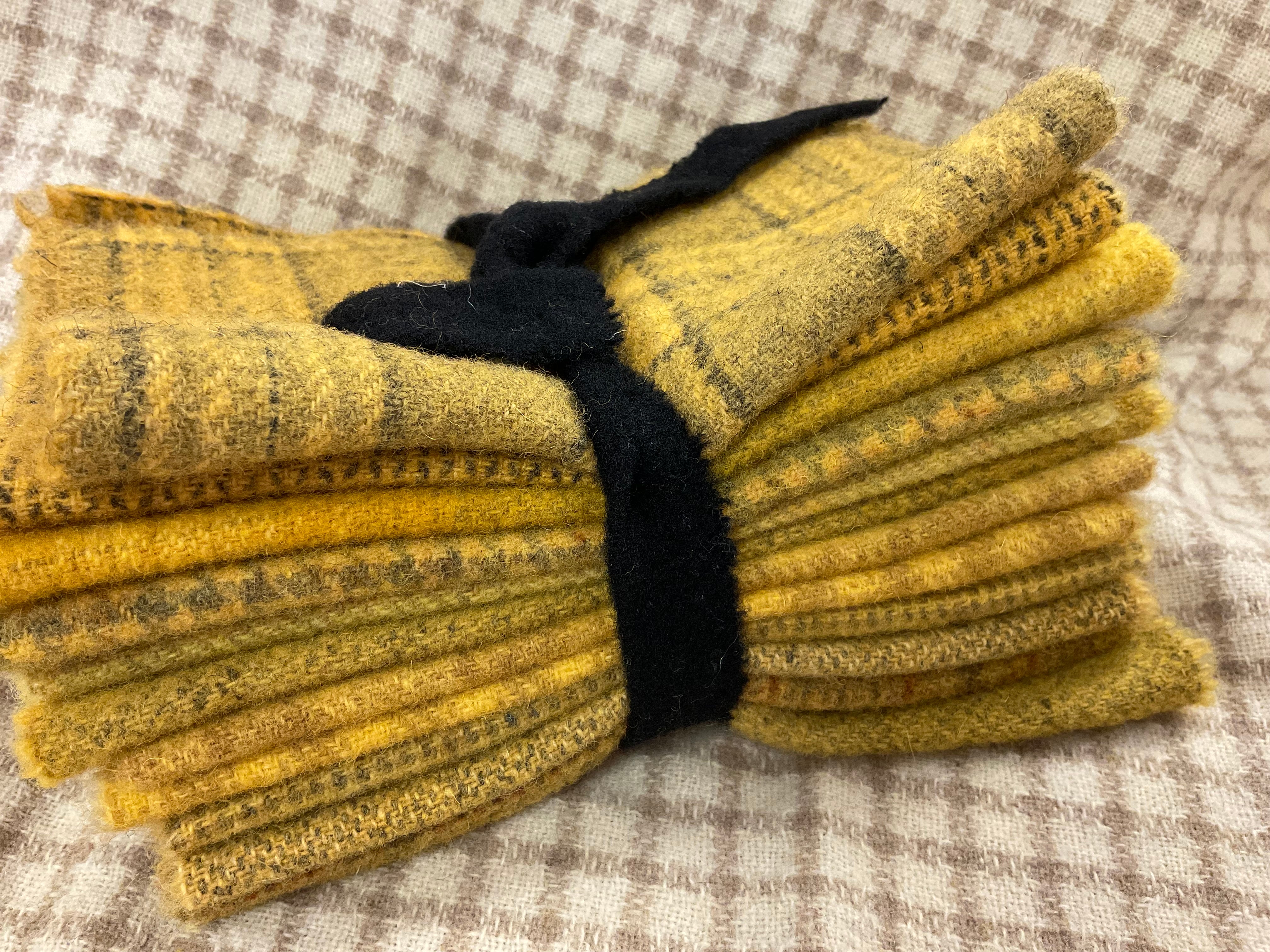 Washed Wool bundles – Searsport Rug Hooking