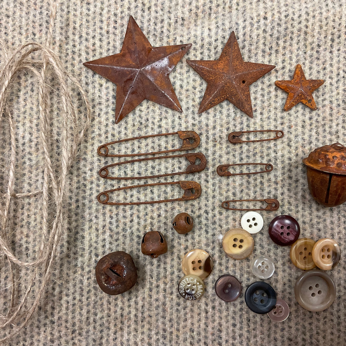 Rusty Embellishment Pack – Searsport Rug Hooking