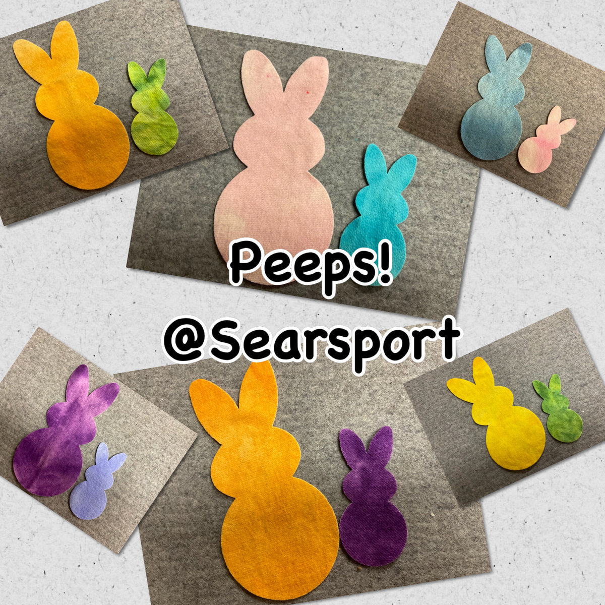 Big Peeps, Little Peeps – Searsport Rug Hooking
