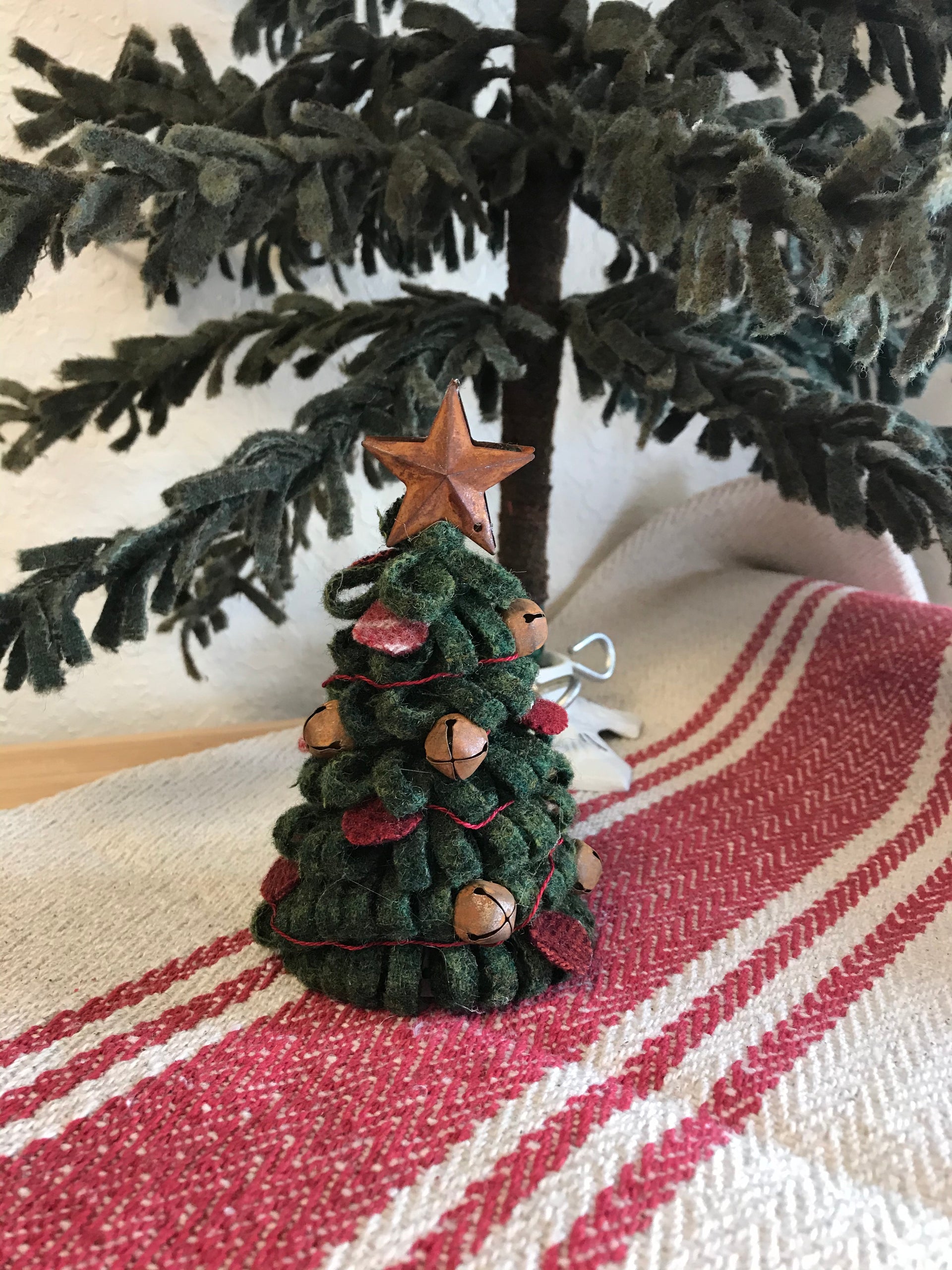 14 in Wooly Cone Tree Kit – Searsport Rug Hooking