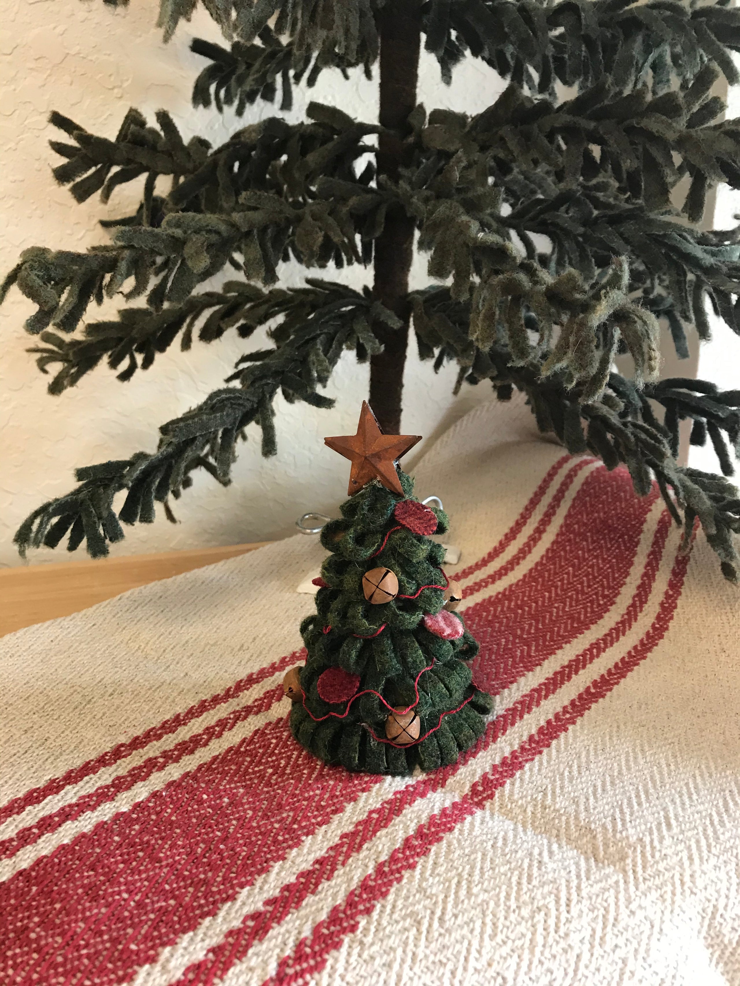 14 in Wooly Cone Tree Kit – Searsport Rug Hooking