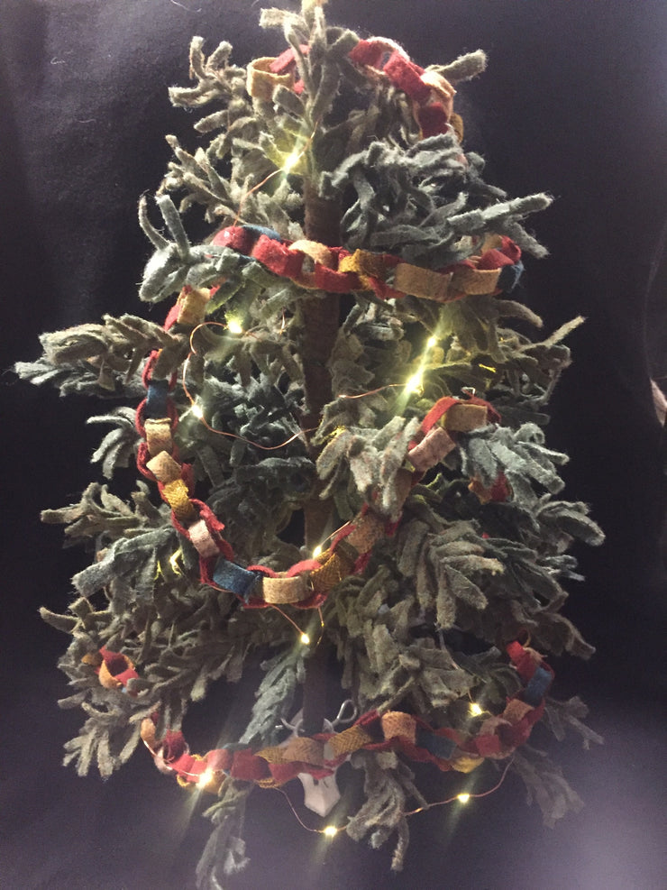 Basic Twisted Wool Tree Kit 8 inch – Searsport Rug Hooking