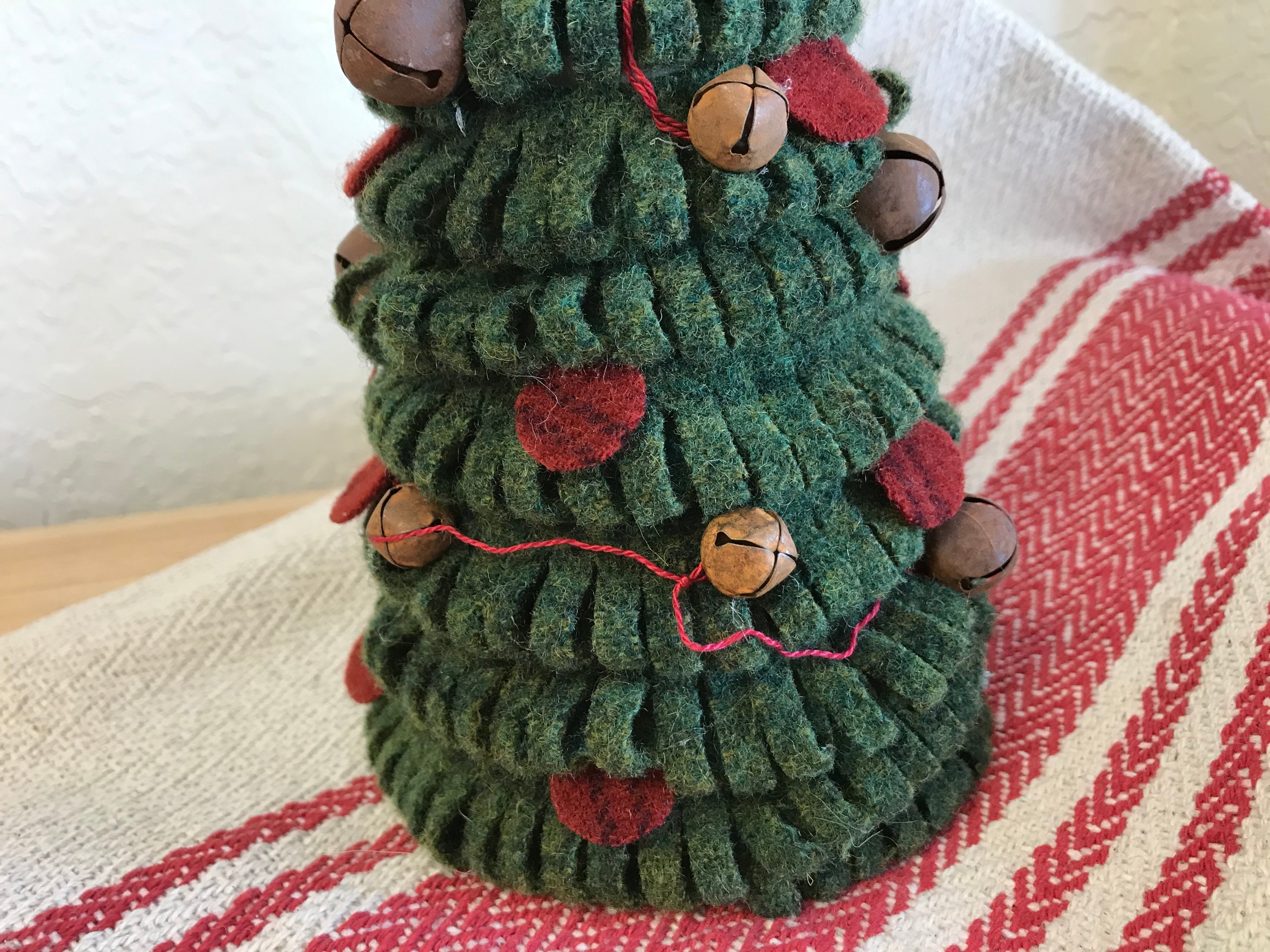 14 in Wooly Cone Tree Kit – Searsport Rug Hooking