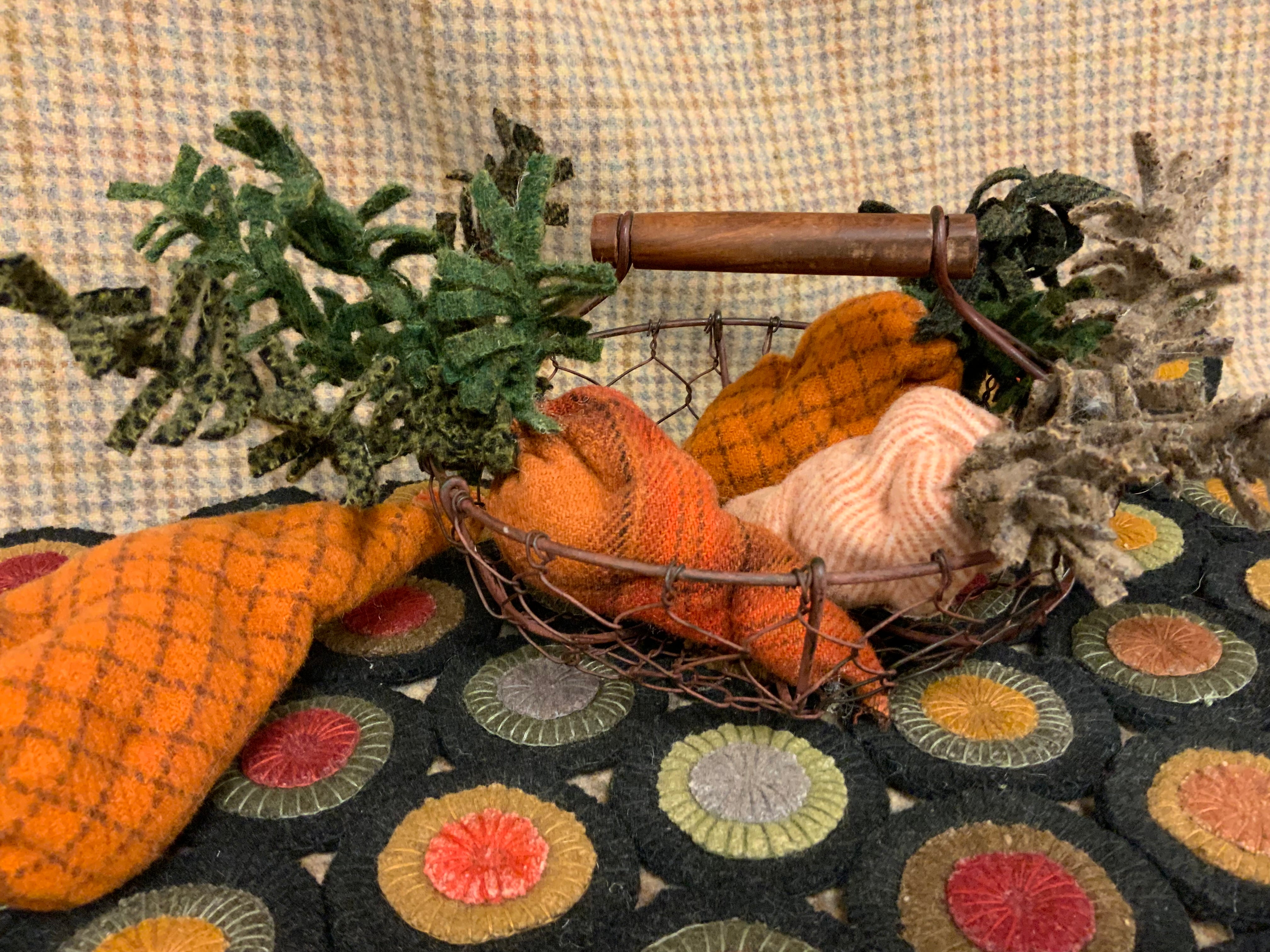 Spring Time Carrot Kit – Searsport Rug Hooking