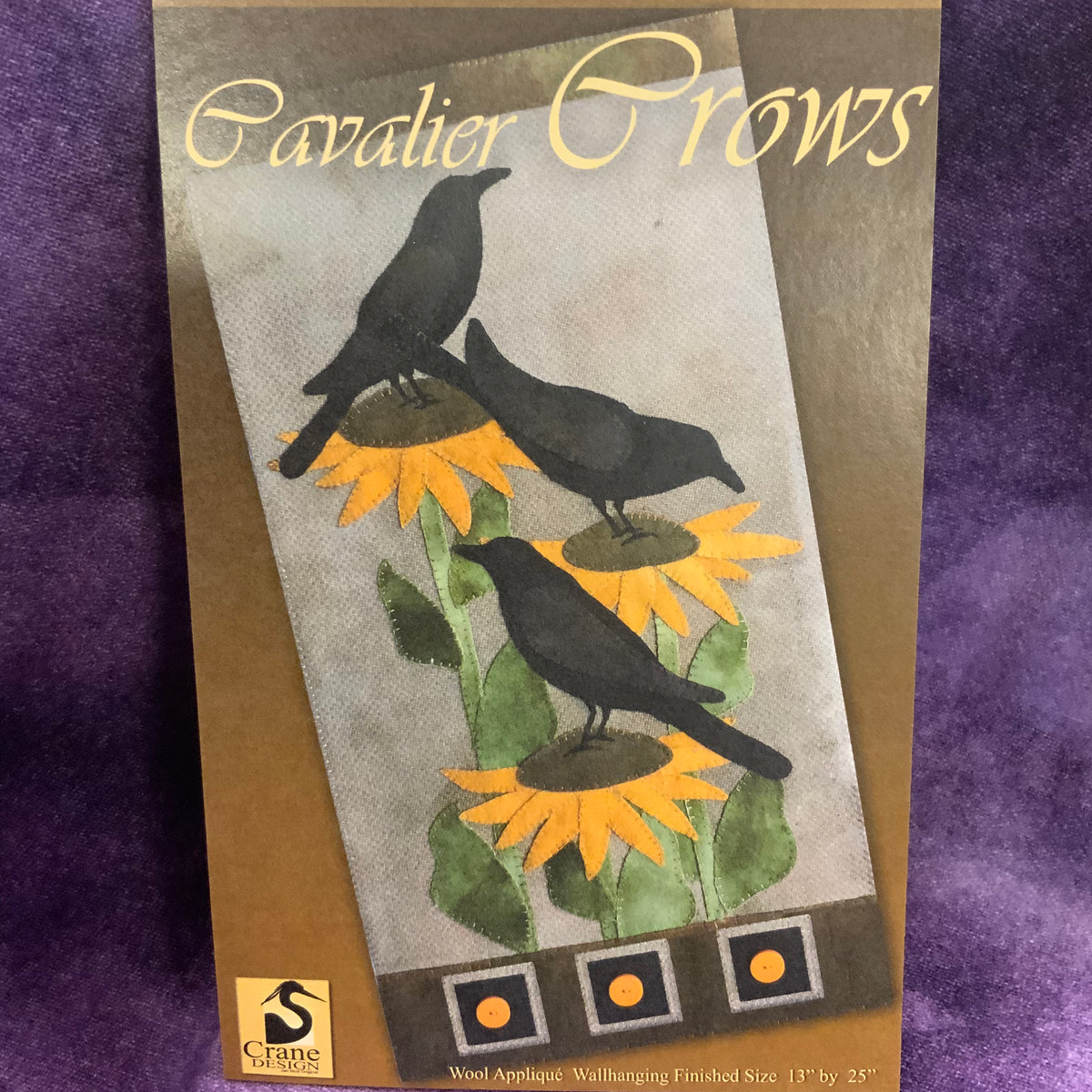 Cavalier Crows – Searsport Rug Hooking